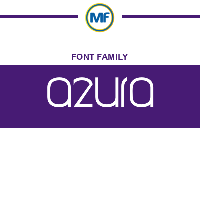 Azura Font Family: Free Download | MaisFontes