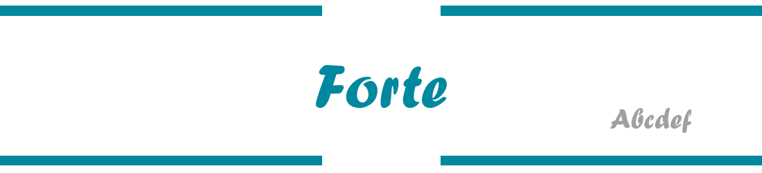 Forte: Baixar Fonte Grátis | MaisFontes