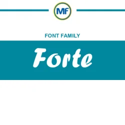 Forte Line: Free Font Download | MaisFontes