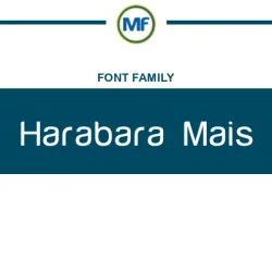 Harabara Mais Bold: Download Free Font | MaisFontes