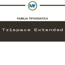 Trispace Extended Bold: Descargar Fuente Gratis | MaisFontes