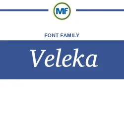 Veleka Regular: Скачать бесплатный шрифт | MaisFontes
