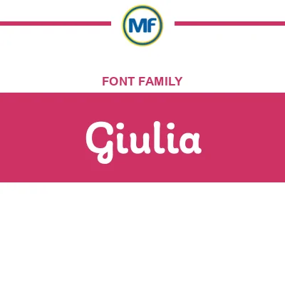 Download Giulia Fonts | MaisFontes
