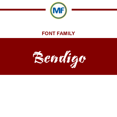 Download Bendigo Fonts | MaisFontes