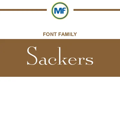 Download Sackers Fonts | MaisFontes