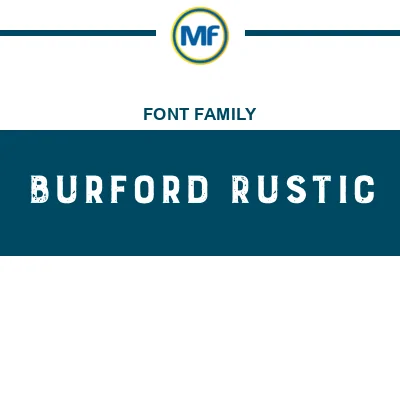 Download Burford Rustic Fonts | MaisFontes