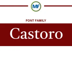 Castoro Titling Regular: Free Font Download | MaisFontes