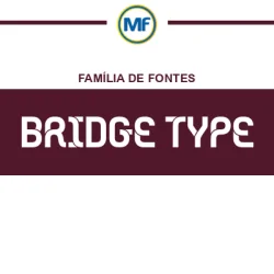 Bridge Type Regular: Baixar Fonte Grátis | MaisFontes