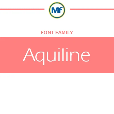 Download Aquiline Fonts | MaisFontes