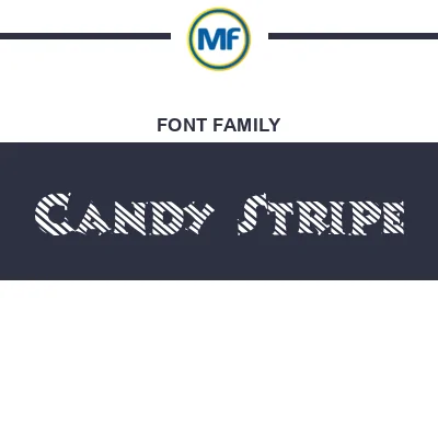 Download Candy Stripe Fonts | MaisFontes