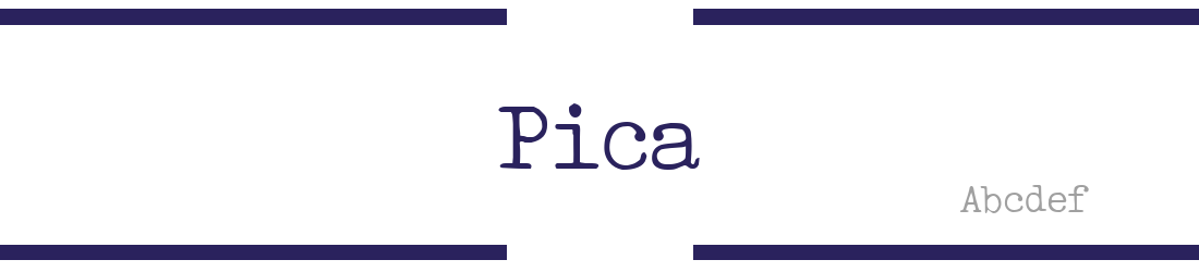 Download Pica Fonts | MaisFontes