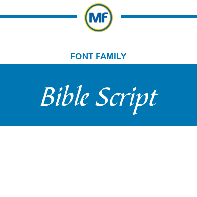 Download Bible Script Fonts | MaisFontes