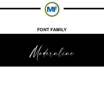Download Modernline Fonts | MaisFontes