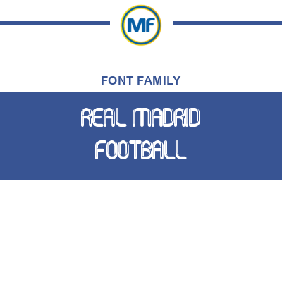 Download Real Madrid Fonts | MaisFontes