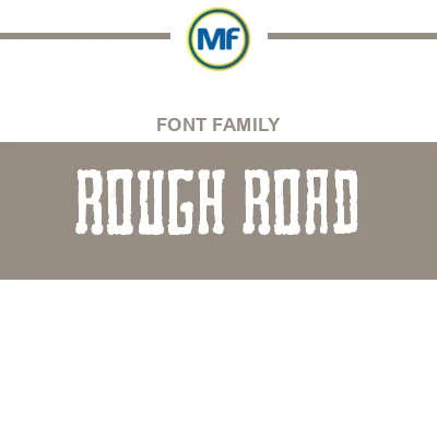 Rough Road Font Family: Download Free | MaisFontes