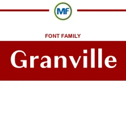 Granville Bold Font: Free Download | MaisFontes