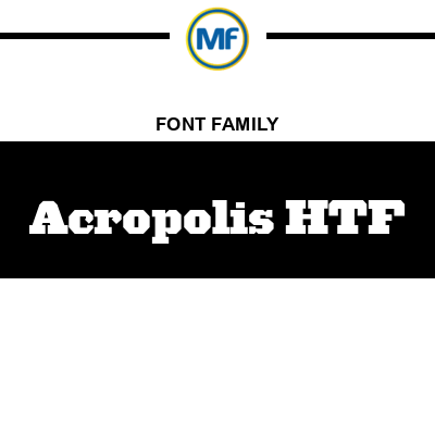 Download Acropolis HTF Fonts | MaisFontes