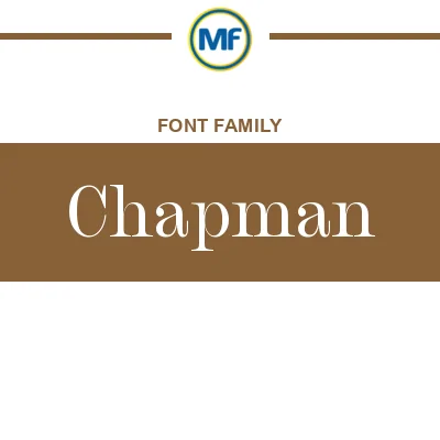 Download Chapman Fonts | MaisFontes