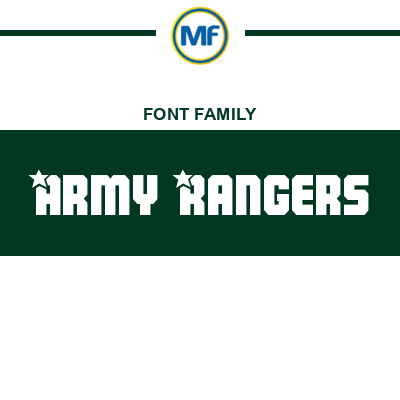 Download Army Rangers Fonts | MaisFontes