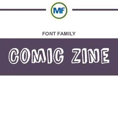 Comic Zine Font Family: Free Download | MaisFontes