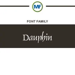 Dauphin Normal: Free Font Download | MaisFontes