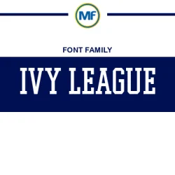 Ivy League Solid Regular: Free Font Download | MaisFontes