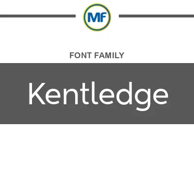 Download Kentledge Fonts | MaisFontes