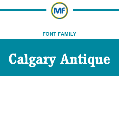 Download Calgary Antique Fonts | MaisFontes