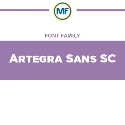 Download Artegra Sans SC Fonts | MaisFontes