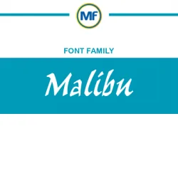 Malibu Ring Font: Free Download | MaisFontes