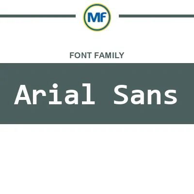 Download Arial Sans Fonts | MaisFontes
