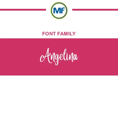 Download Angelina Fonts | MaisFontes