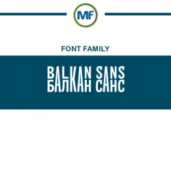 Balkan Sans B Font: Free Download | MaisFontes