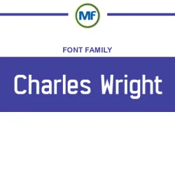 Charles Wright 1935 Font: Free Download | MaisFontes