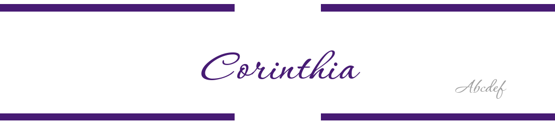 Corinthia Regular: Free Font Download | MaisFontes