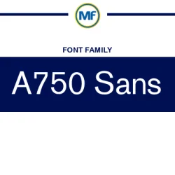 A750 Sans Medium: Free Font Download | MaisFontes