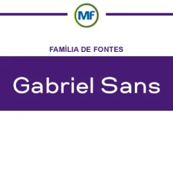 Gabriel Sans Normal: Baixar Fonte Grátis | MaisFontes