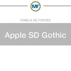 Apple SD Gothic Neo UltraLight: Baixar Fonte Grátis | MaisFontes