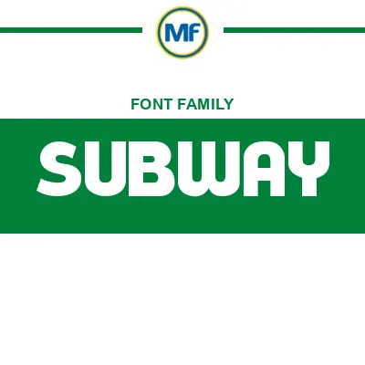 Subway Font Family: Download Free | MaisFontes