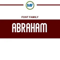 Abraham Wide Stamp: Free Font Download | MaisFontes