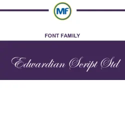 Edwardian Script Std: Free Font Download | MaisFontes