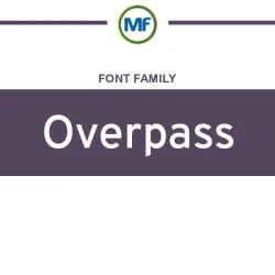 Overpass Bold: Free Font Download | MaisFontes