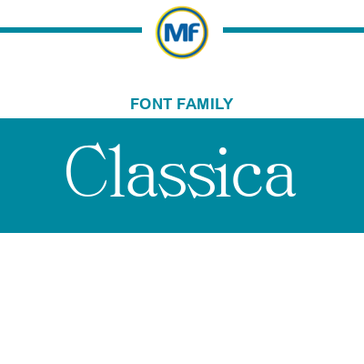 Classica Font Family: Download Free | MaisFontes