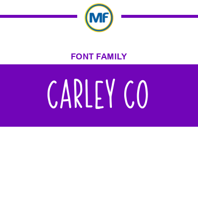 Download Carley Co Fonts | MaisFontes