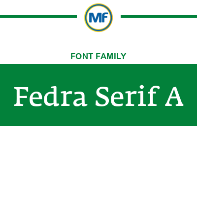 Download Fedra Serif A Fonts | MaisFontes