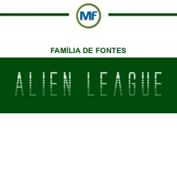 Alien League Gradient Bold: Baixar Fonte Grátis | MaisFontes