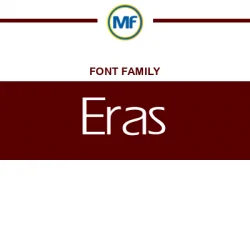 Eras Medium: Free Font Download | MaisFontes