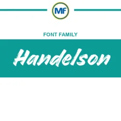 Handelson Three: Download Free Font | MaisFontes
