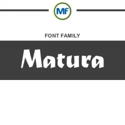 Matura MT Script Capitals Font: Free Download | MaisFontes
