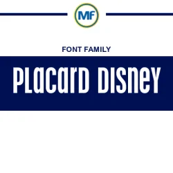 Placard MT Disney Channel Bold: Free Font Download | MaisFontes